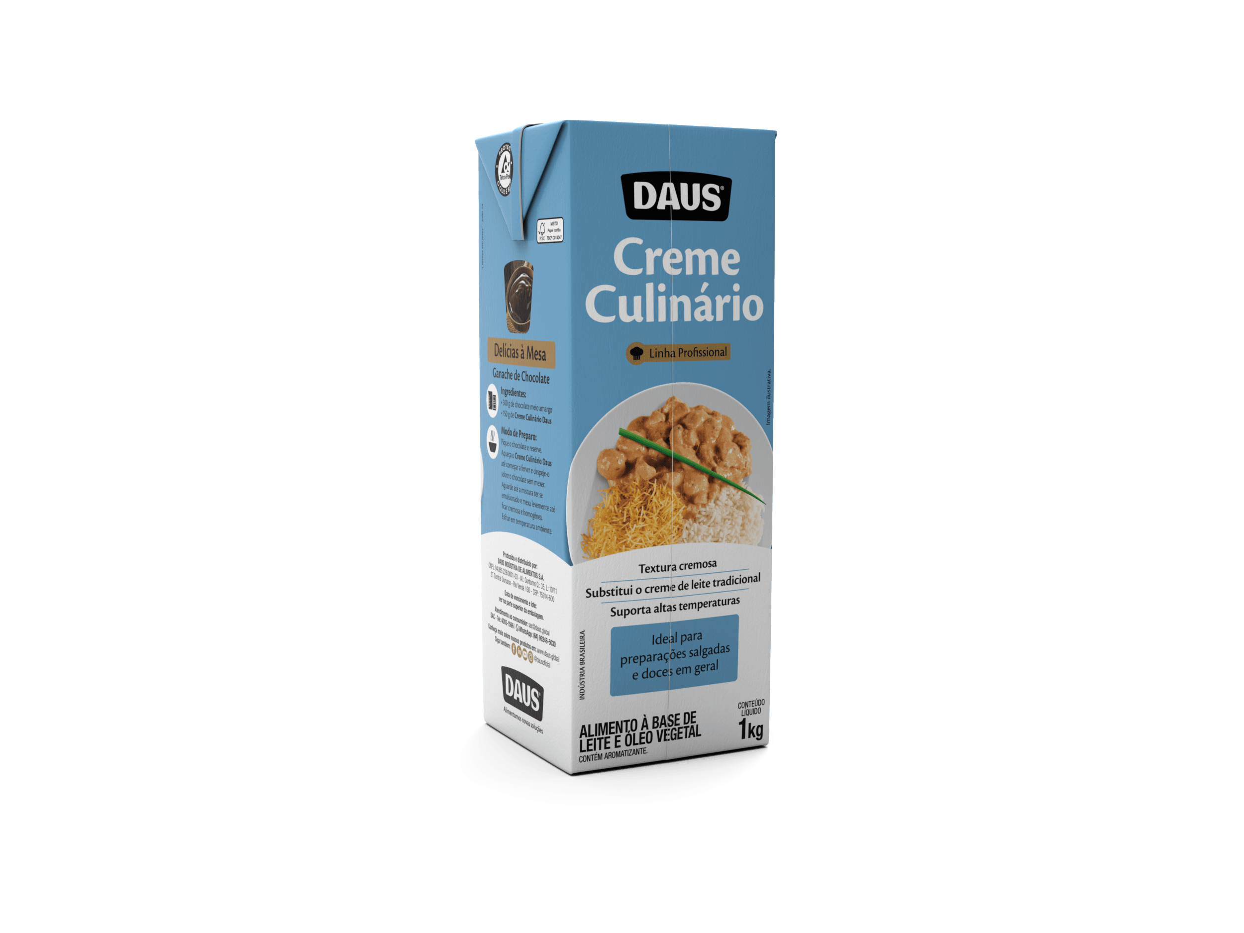 Creme Culinário – Daus – Alimentamos novas soluções